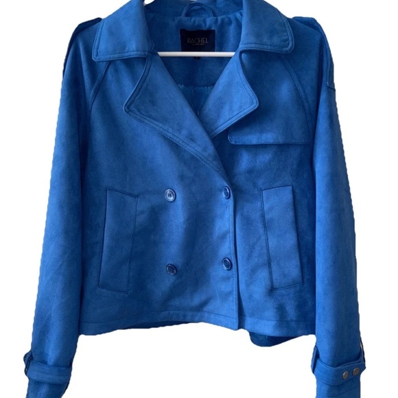 RACHEL Rachel Roy | Jackets & Coats | Rachel Roy Faux Suede Cobalt Blue ...